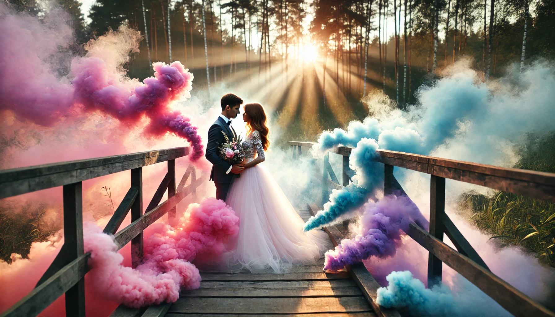 Smoke Bombs for Events & Weddings | Cancun Fireworks